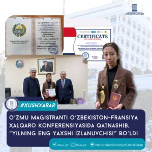 National University of Uzbekistan named after Mirzo Ulugbek